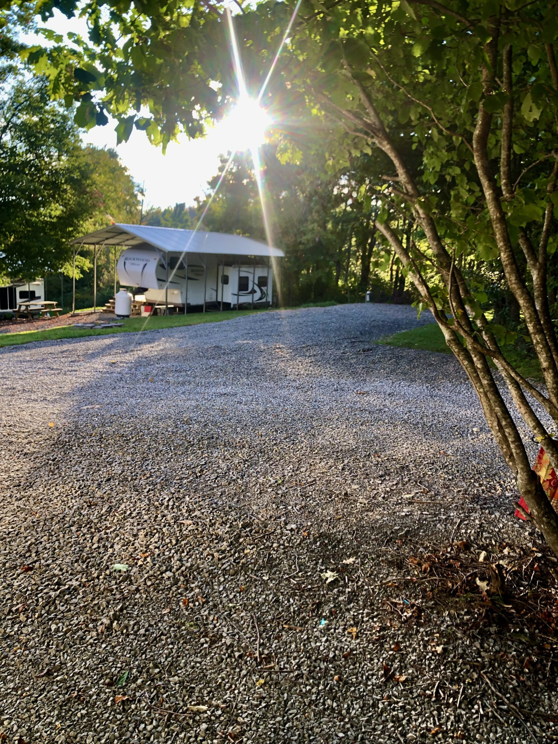 Permanent Camp Sites ⋆ Hilltop Escape